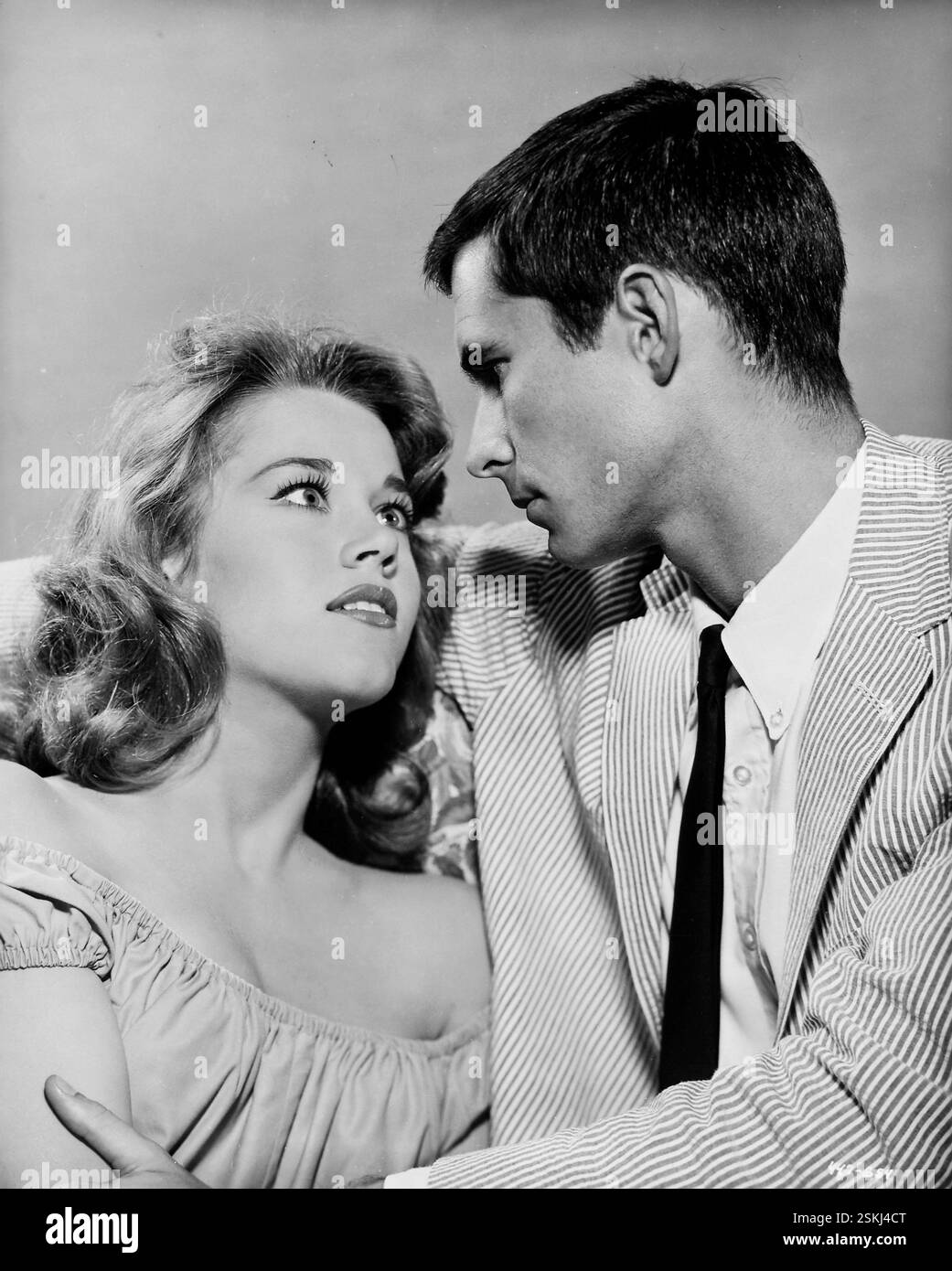 Jane Fonda, Anthony Perkins in "Tall Story" 1960#Jane Fonda, Anthony ...