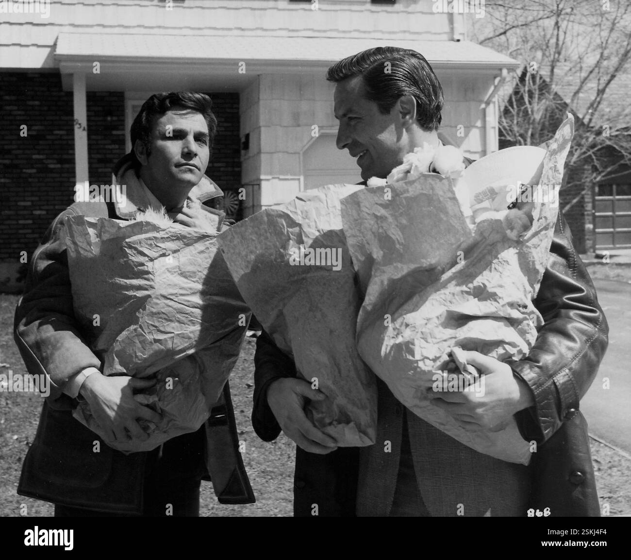 Peter Falk, John Cassavetes in "Husbands" 1970#Peter Falk, John ...