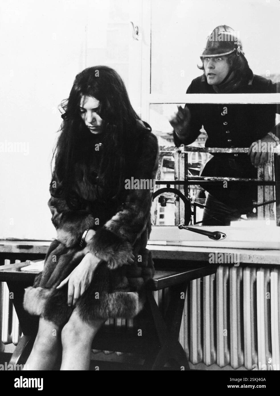 Iris Berben, Jochen Richter in "Stehaufmaedchen" 1970#Iris Berben ...