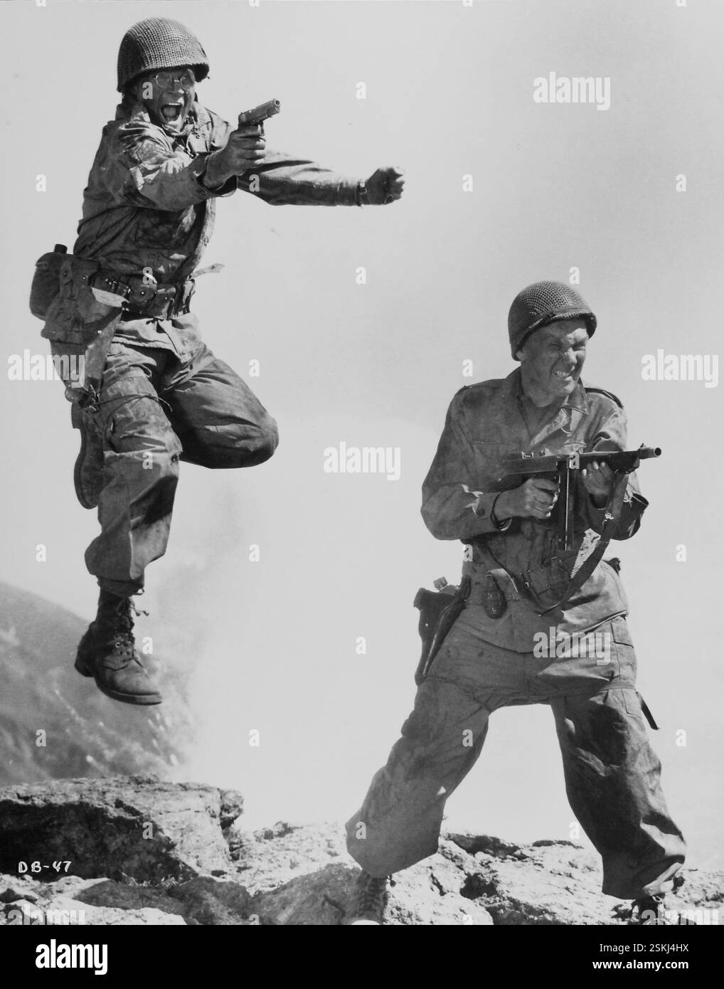 The Devil's Brigade", Filmszene 1968#"The Devil's Brigade", Movie Scene ...