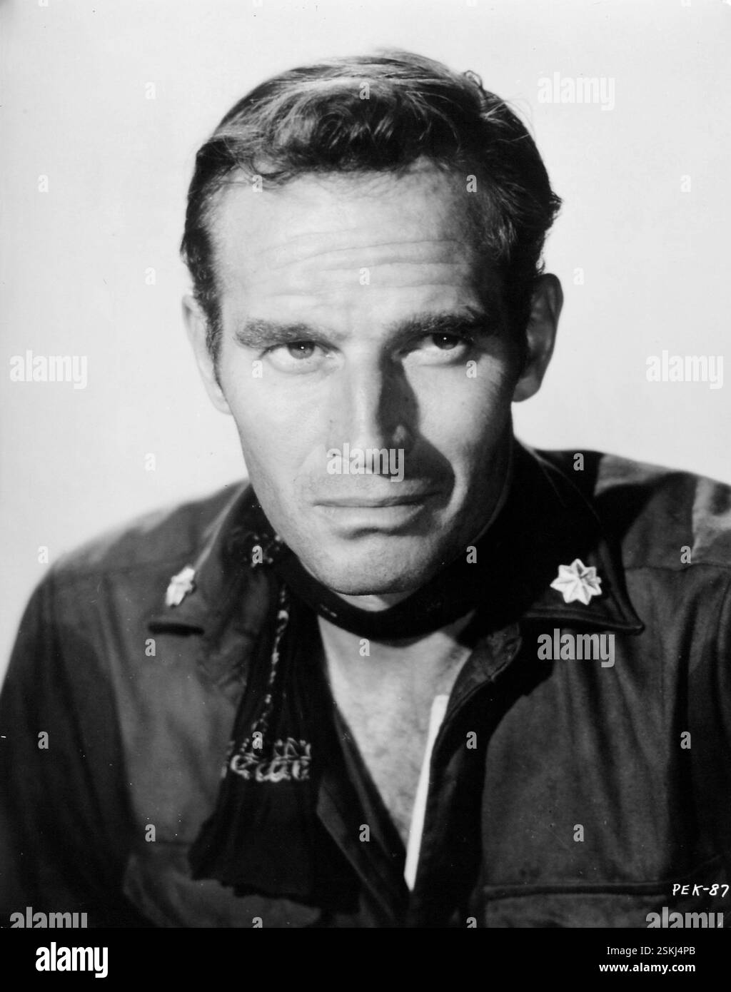 Charlton Heston in "55 Days at Peking" 1963#Charlton Heston in "55 Days ...