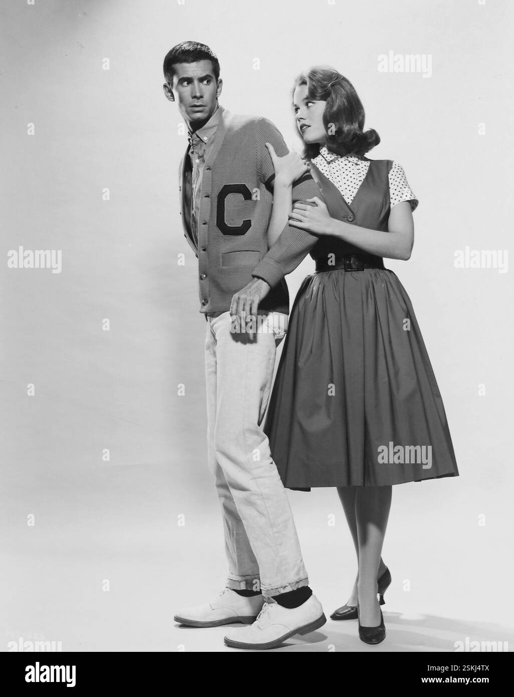 Anthony Perkins, Jane Fonda in "Tall Story" 1960#Anthony Perkins, Jane ...