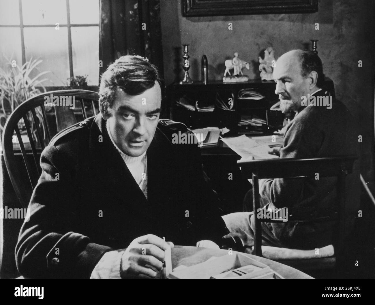 Richard Johnson, Maurice Denham in "Danger Route" 1968#Richard Johnson ...