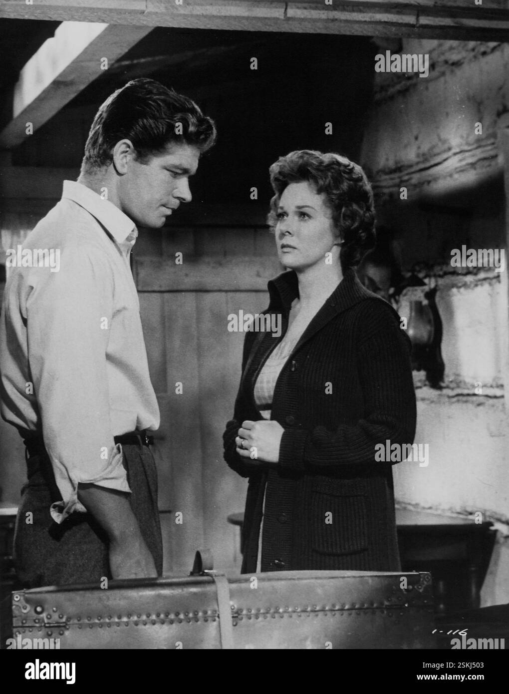Stephen Boyd, Susan Hayward in "Woman Obsessed" 1959#Stephen Boyd ...