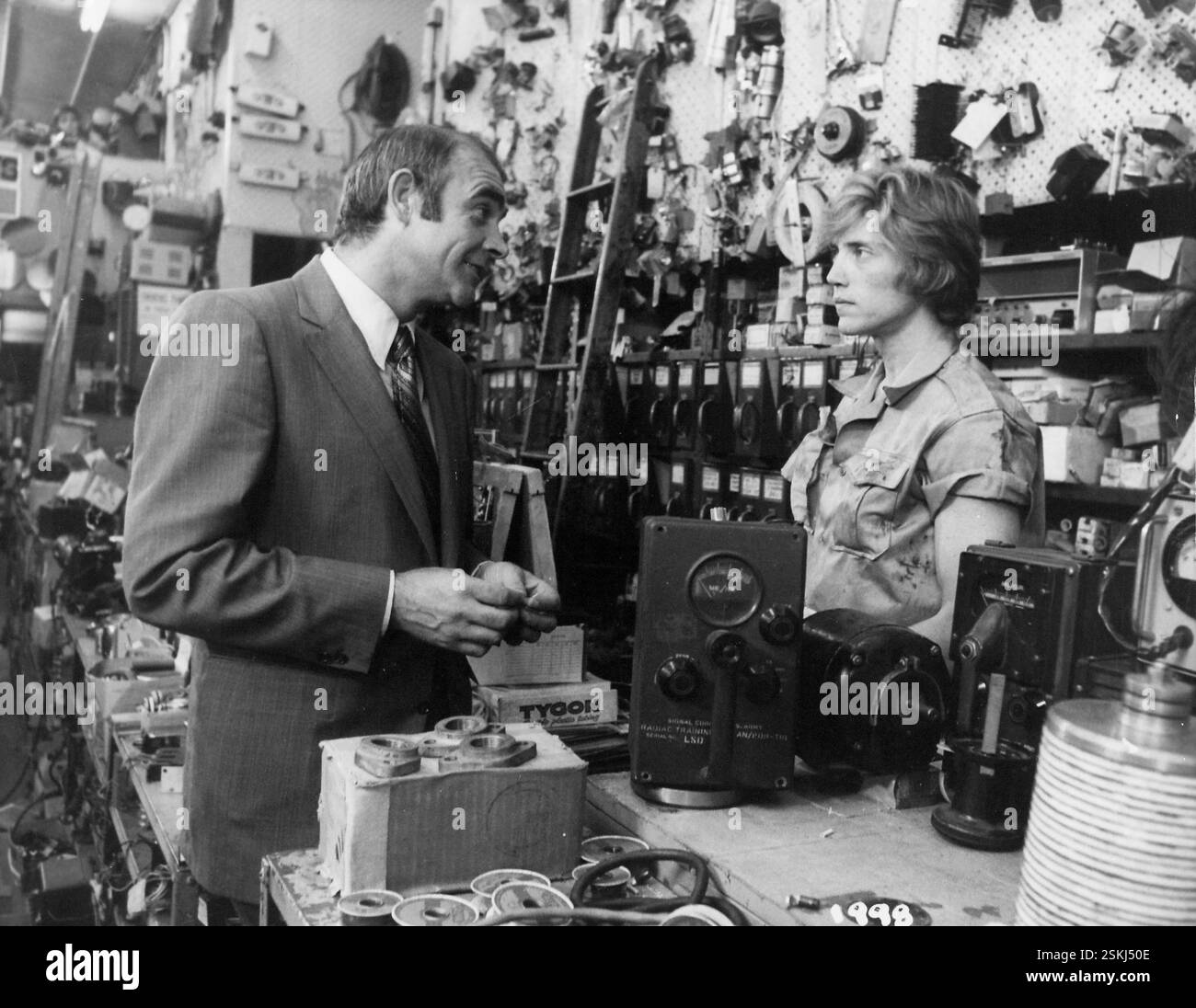 Sean Connery, Christopher Walken in "The Anderson Tapes" 1971#Sean ...