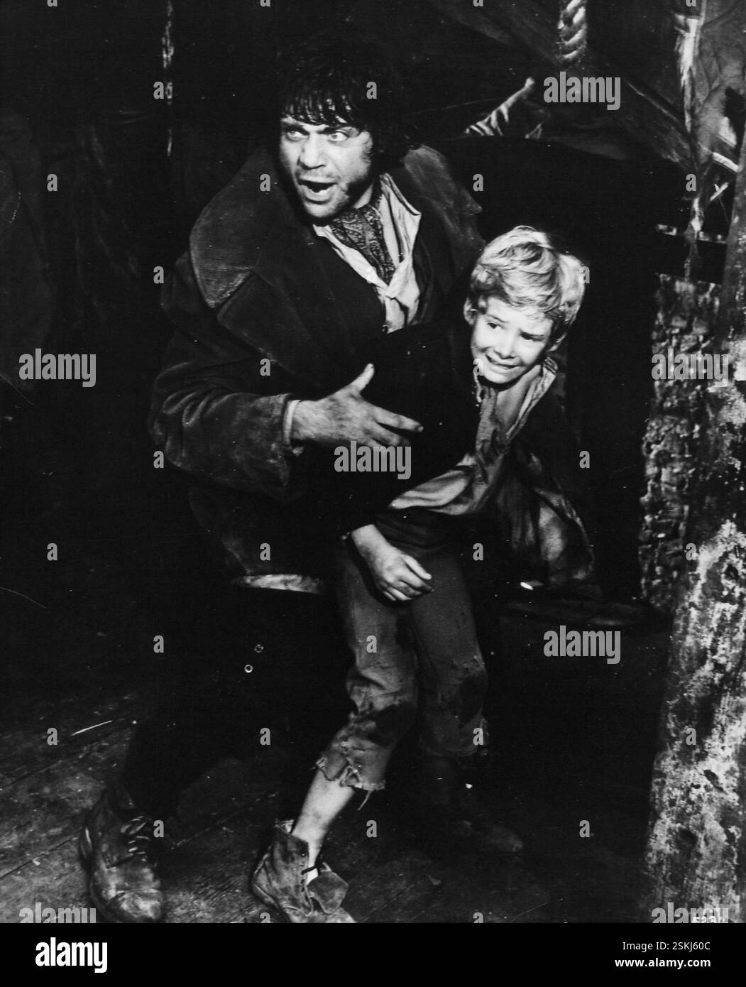 Oliver Reed, Mark Lester in "Oliver" 1968#Oliver Reed, Mark Lester in ...