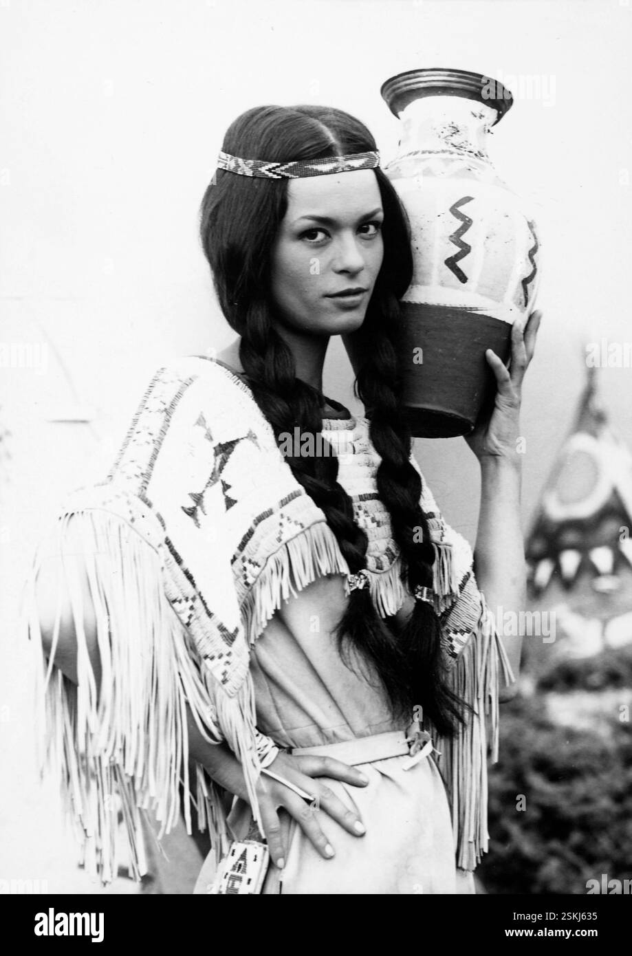 Marie Versini in "Winnetou 1" 1963#Marie Versini in "Winnetou 1" 1963 ...