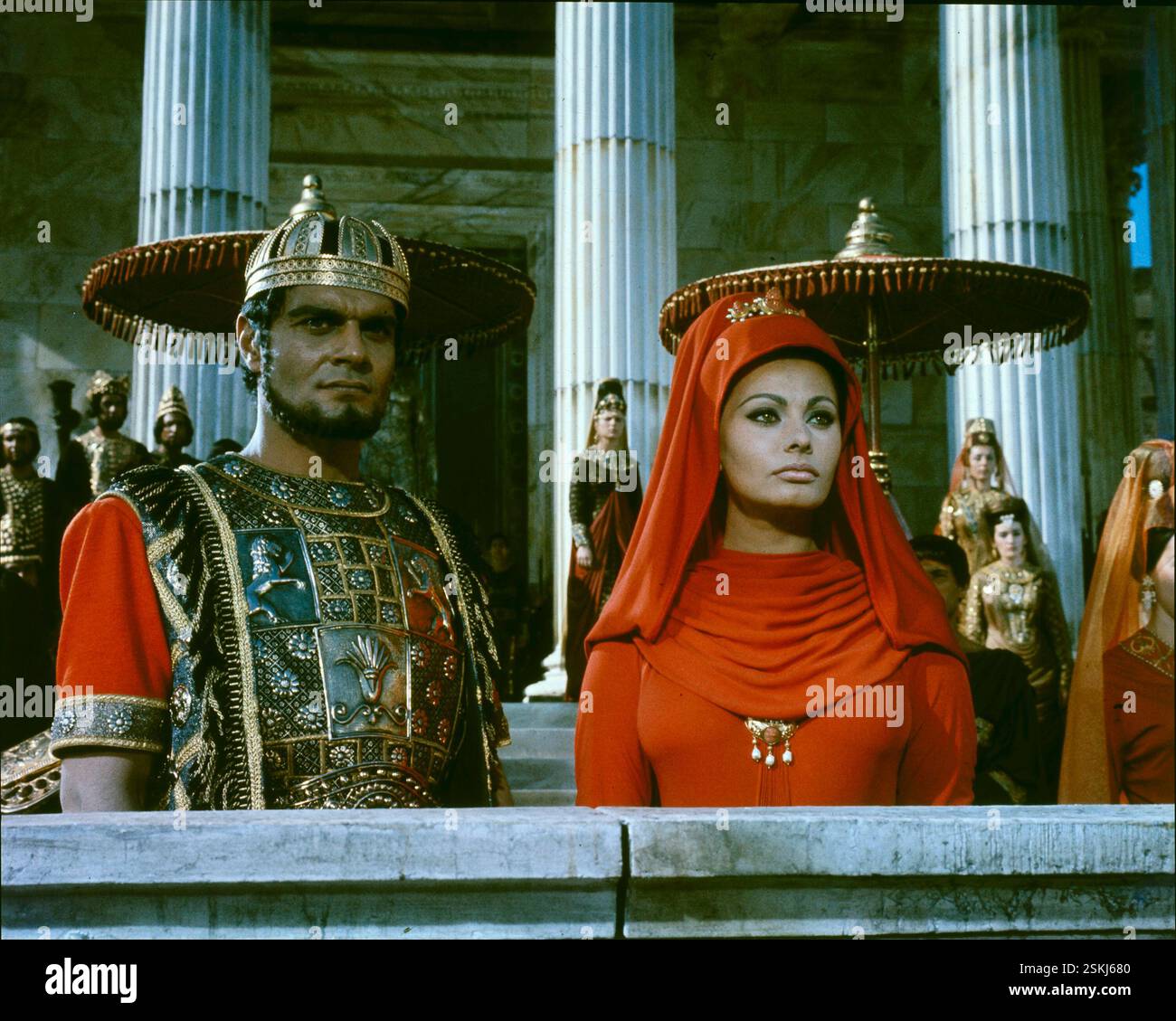 Omar Sharif, Sophia Loren in "The Fall of the Roman Empire" 1964#Omar ...
