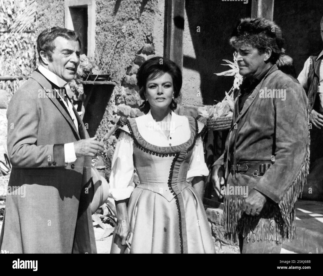 Viktor de Kowa, Nadia Gray, Rod Cameron in "Winnetou und sein Freund ...