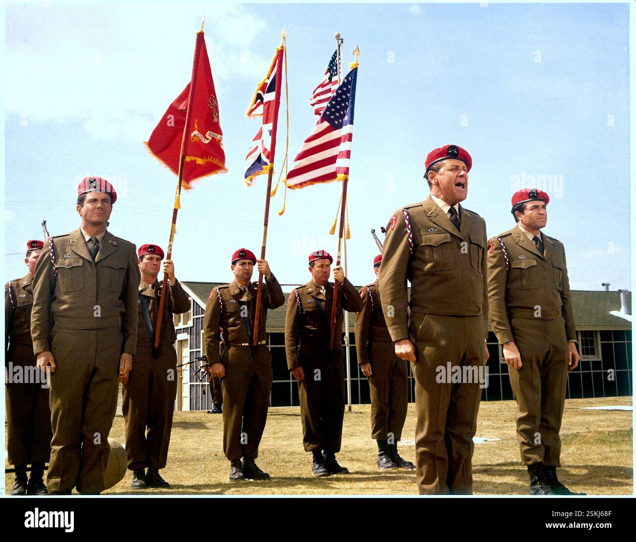 The Devil's Brigade", Filmszene 1968#"The Devil's Brigade", movie scene ...