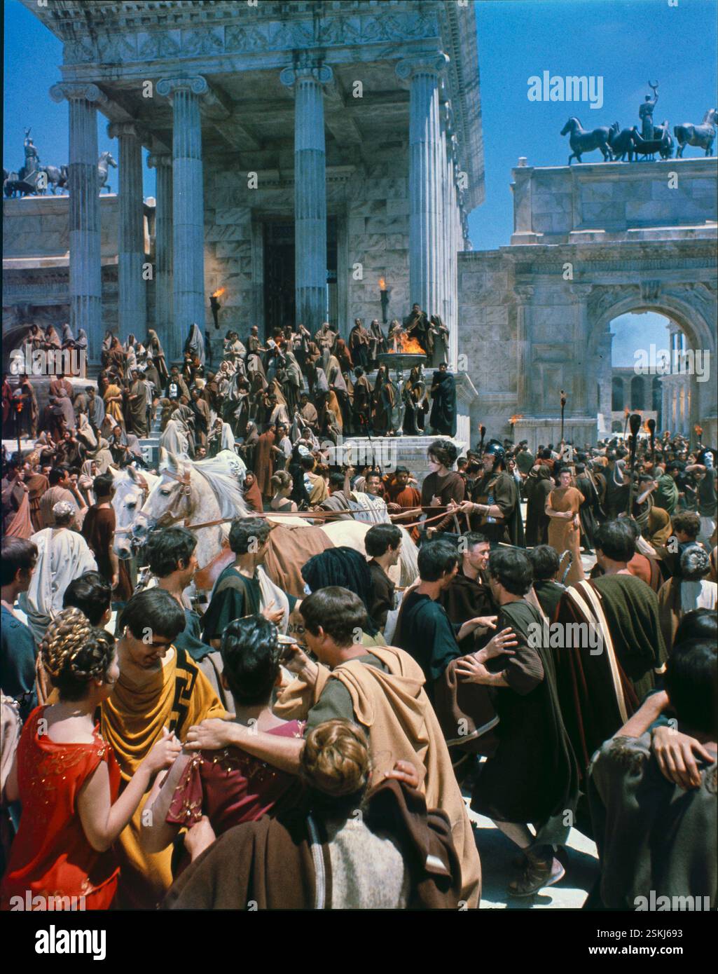 The Fall of the Roman Empire", Filmszene 1964#in "The Fall of the Roman ...