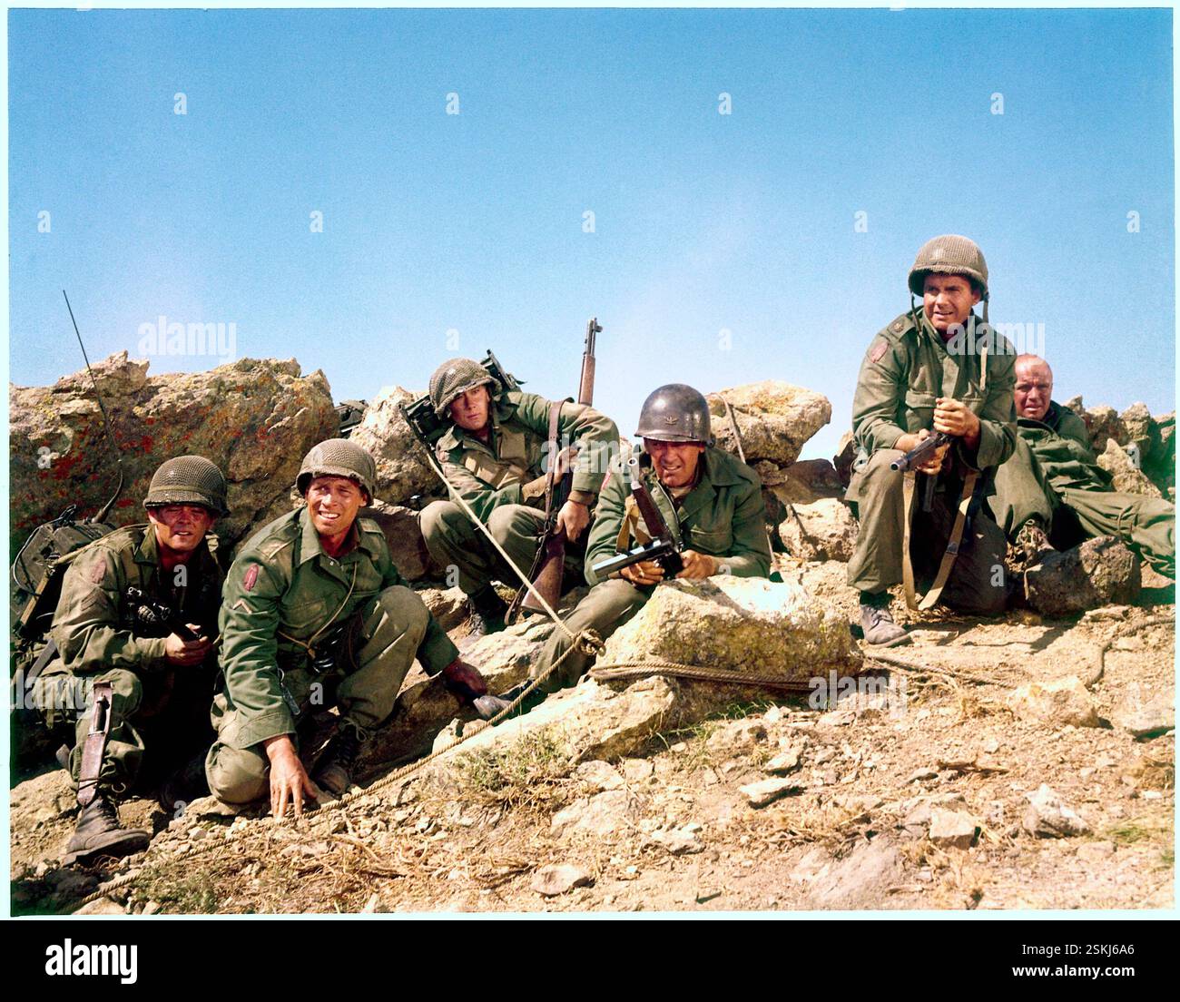 The Devil's Brigade", Filmszene 1968#"The Devil's Brigade", movie scene ...