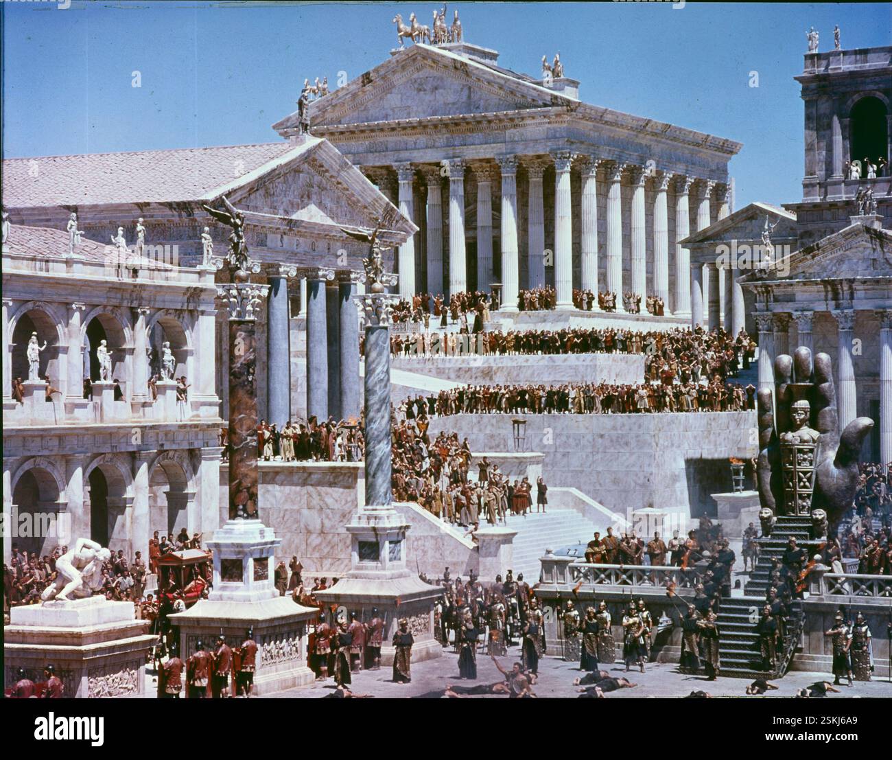 The Fall of the Roman Empire", Filmszene 1964#in "The Fall of the Roman ...