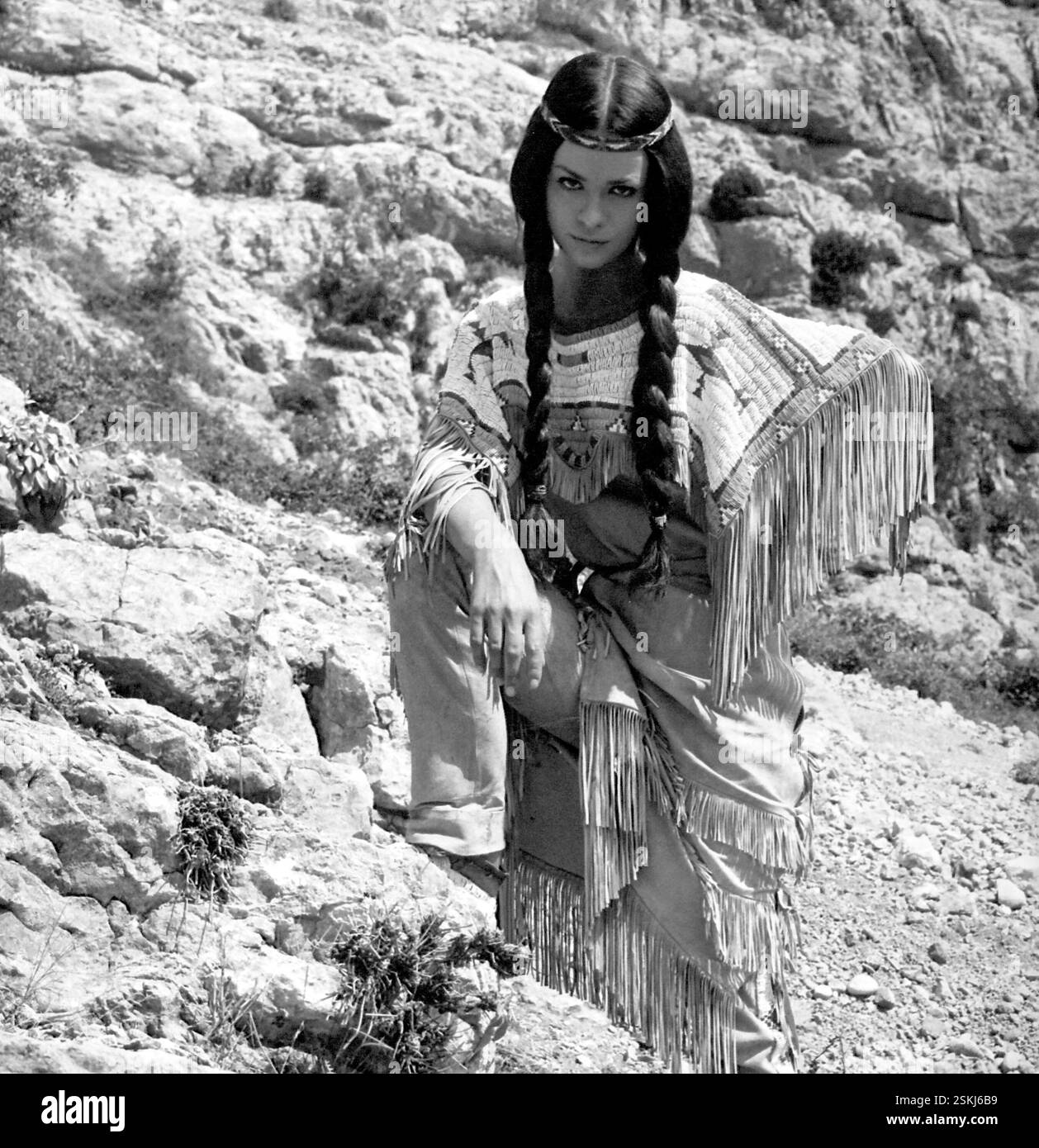 Marie Versini in "Winnetou 1" 1963#Marie Versini in "Winnetou 1" 1963 ...