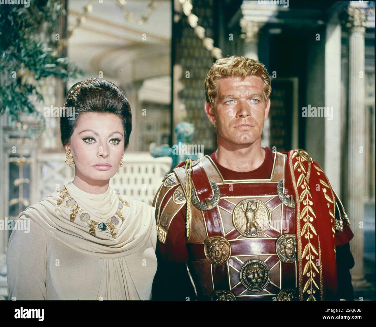 Sophia Loren, Stephen Boyd in "The Fall of the Roman Empire" 1964# ...