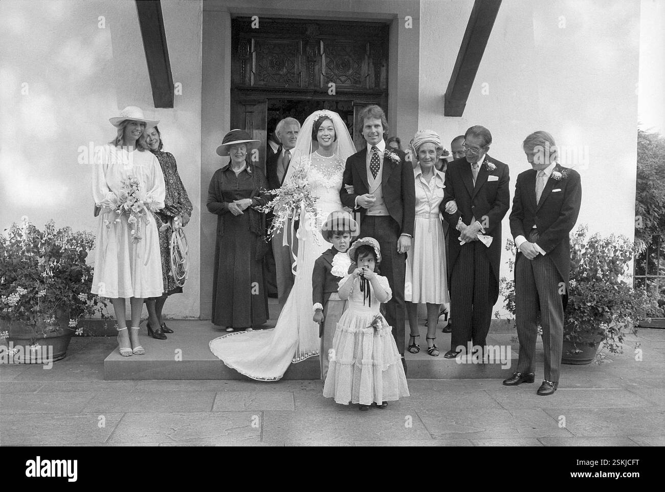 Hochzeit der Schauspielerin Greta Chi mit Maxwell Lewis auf dem ...