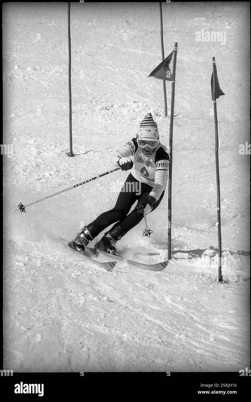 Ski-WM in St. Moritz 1974: Patricia Emonet#Ski-WM St. Moritz 1974: Patricia Emonet- RDB BY DUKAS ...