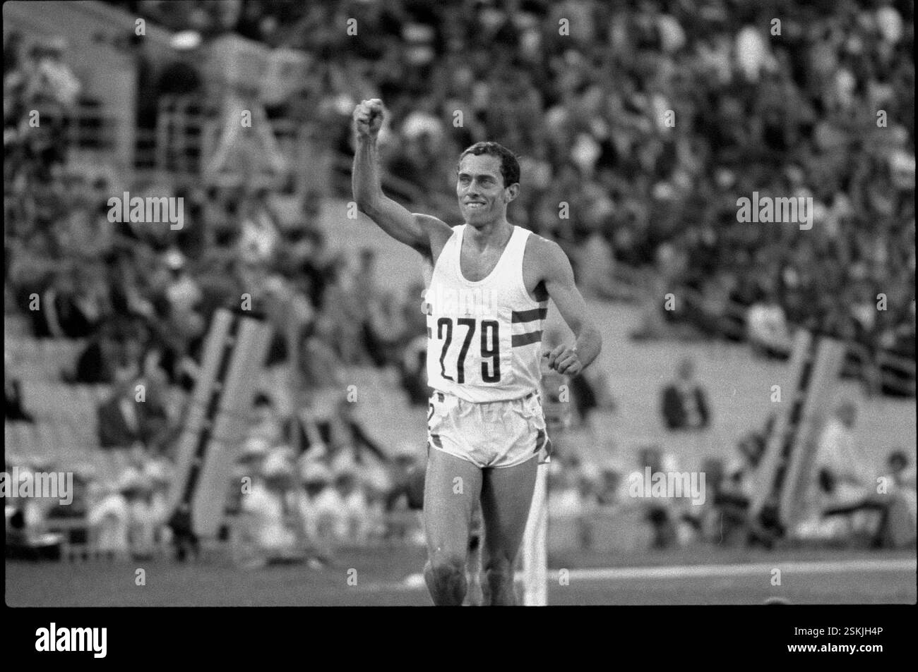 Olympische Spiele Moskau 1980: 800m-Olympiasieger Steve Ovett#Olympic ...