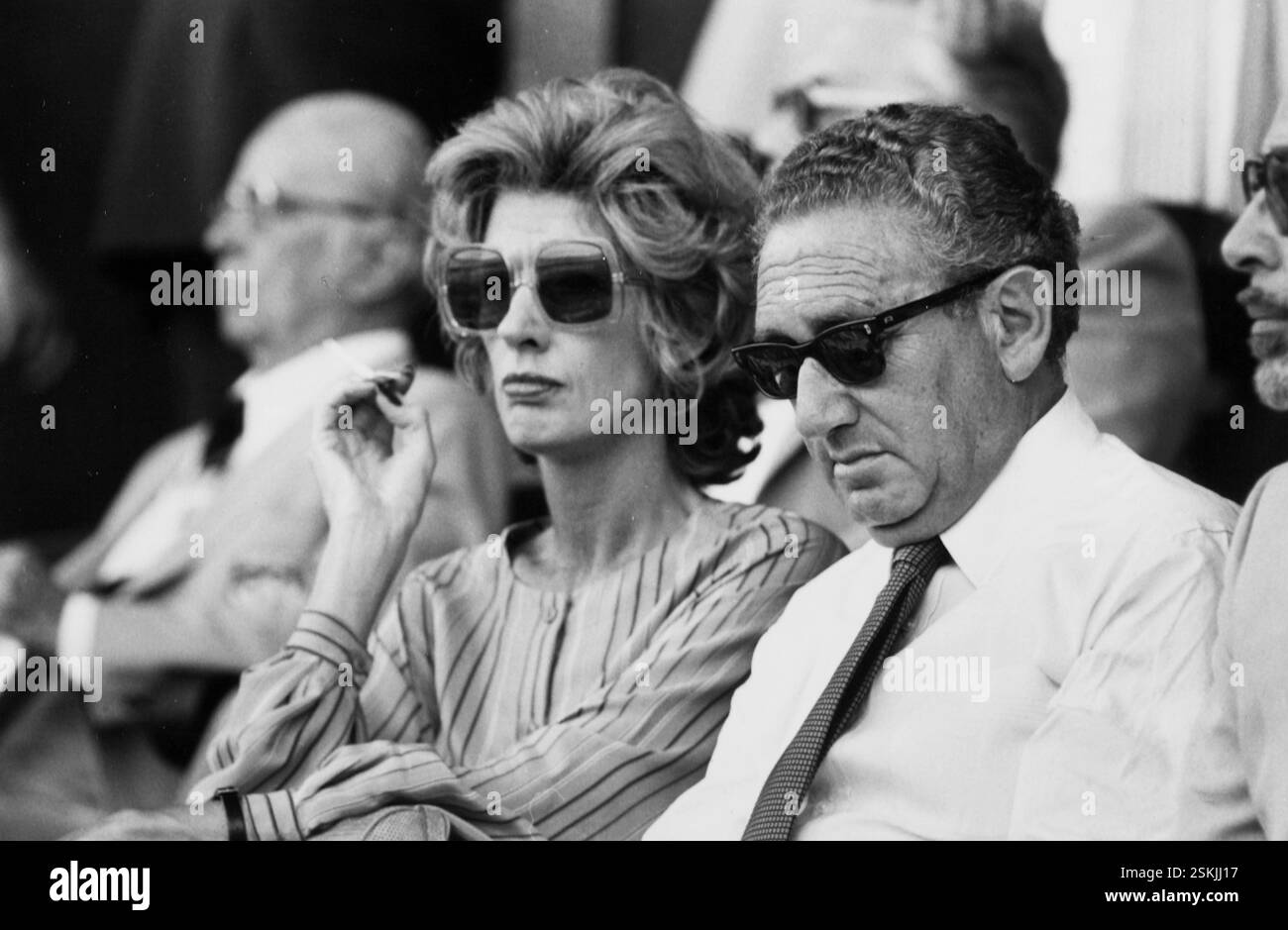 Fussball-WM in Spanien 1982: Nancy und Henry Kissinger#Football WC 1982 ...