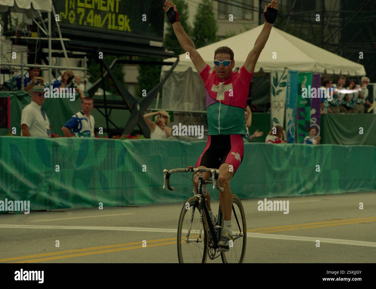 Atlanta 1996: Sieger Pascal Richard#Atlanta 1996: champion Pascal Richard- RDB BY DUKAS Stock ...