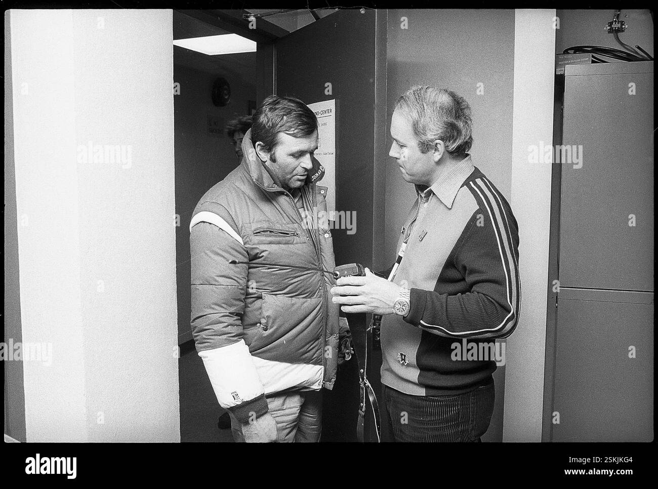 Olympische Spiele Lake Placid 1980: Sepp Messner, Roland Froidevaux# ...