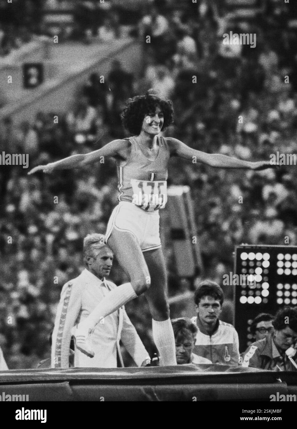 Olympische Spiele Moskau 1980: Sara Simeoni wird mit 1,97 Metern ...