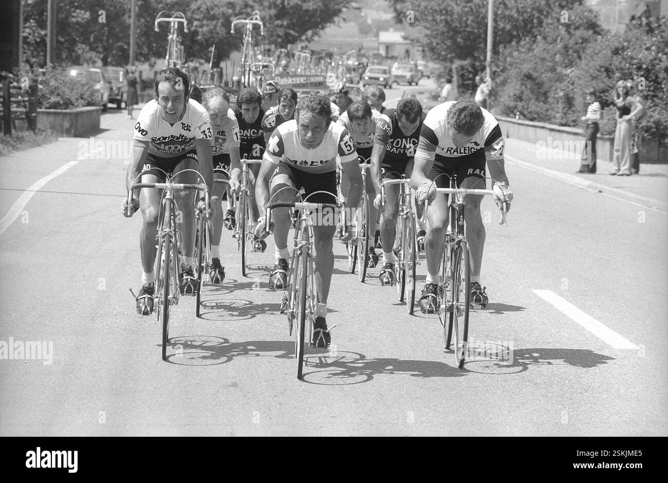 Ueli Sutter (33, Schweiz), Michel Pollentier (13, Belgien), Willy ...