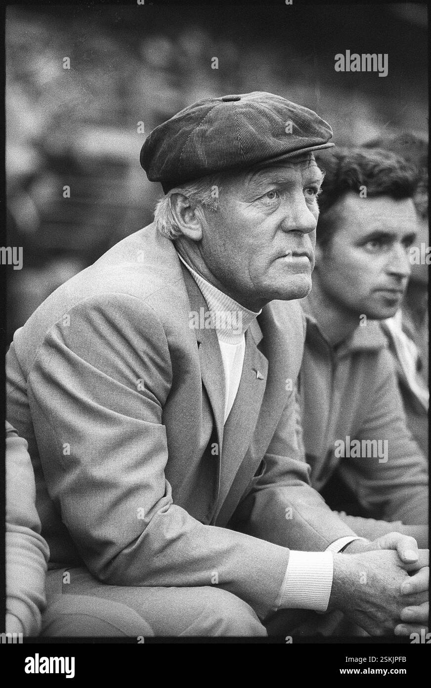 Fussballtrainer Albert Sing, Luzern 1973#Football coach Albert Sing ...