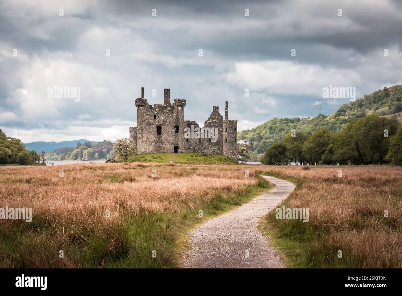 Kilchurn Castle, Scotland Stock Photo - Alamy