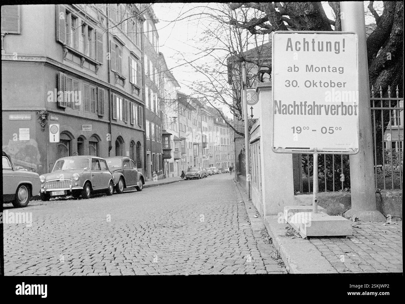 Lärmbekämpfung: Nachtfahrverbot in der Innenstadt, Zürich 1972#Noise ...