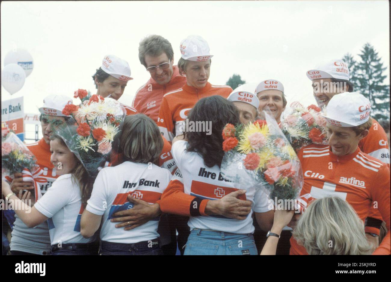 Tour de Suisse 1981: Die Mannschaft Cilo-Aufina#Tour de Suisse 1981 ...