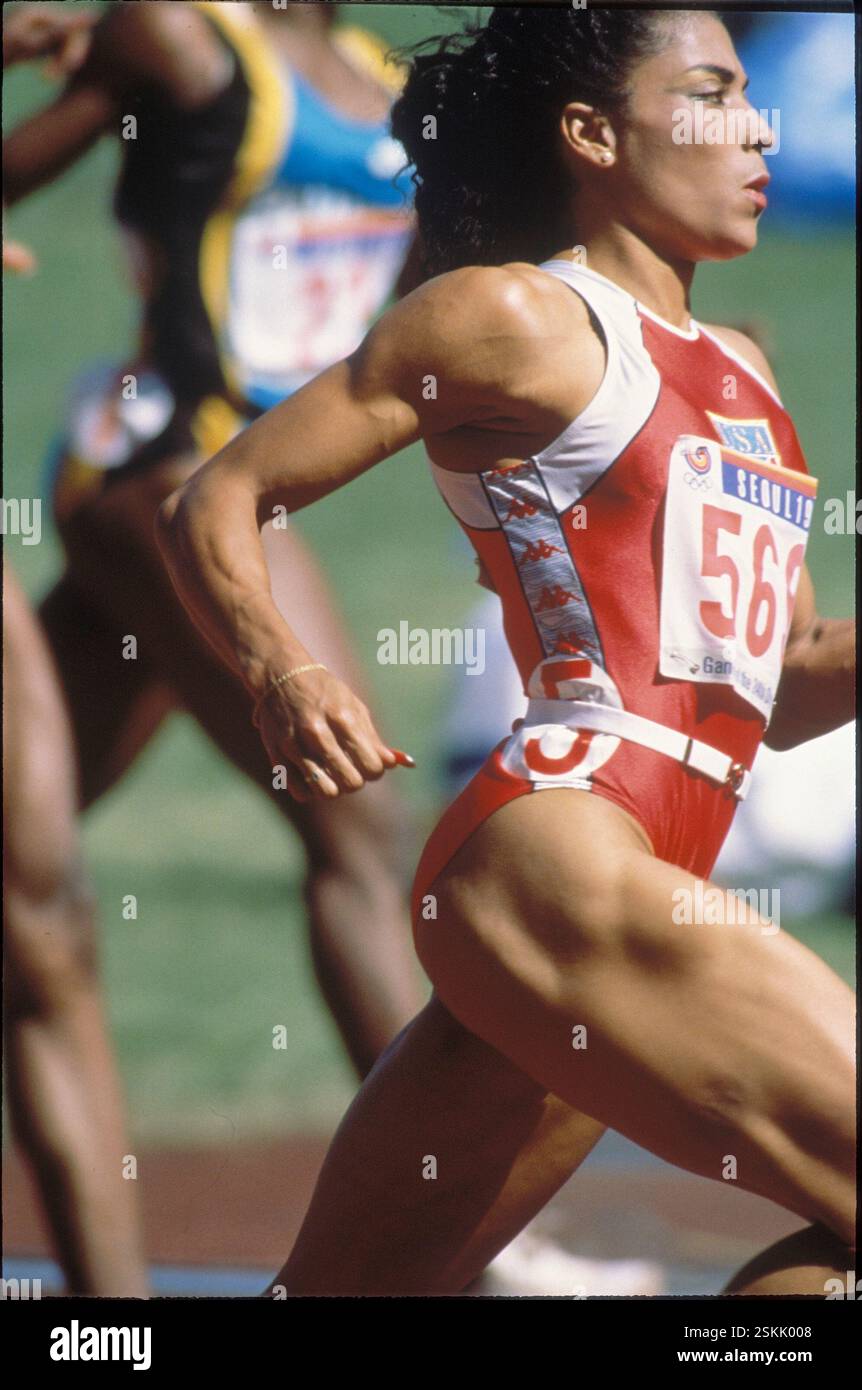 Olympische Spiele Seoul 1988: Florence Griffith-Joyner#Olympic Games Seoul 1988: Florence ...