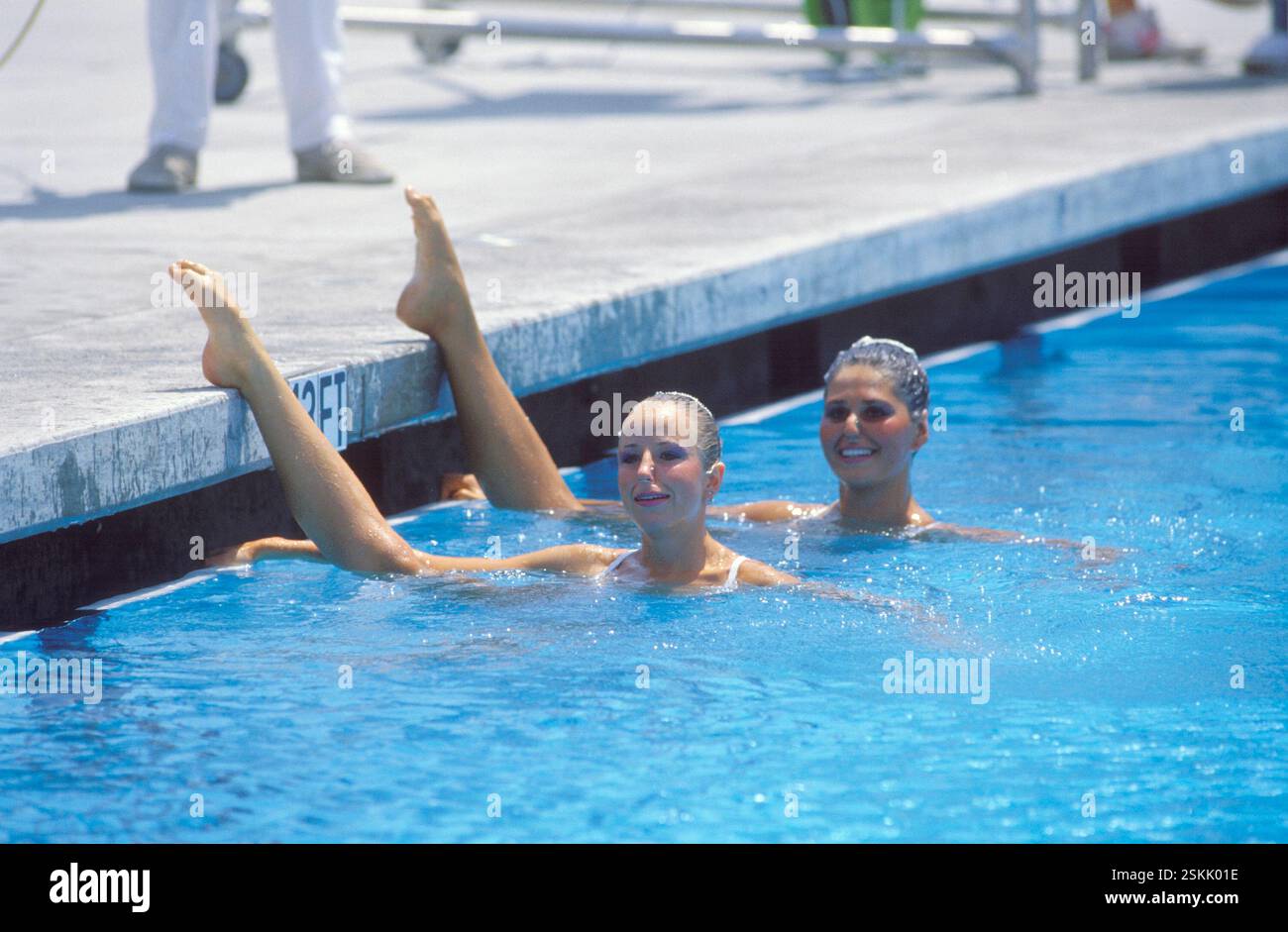 Olympische Spiele Los Angeles 1984: Karin Singer und Edith Boss#Olympic ...