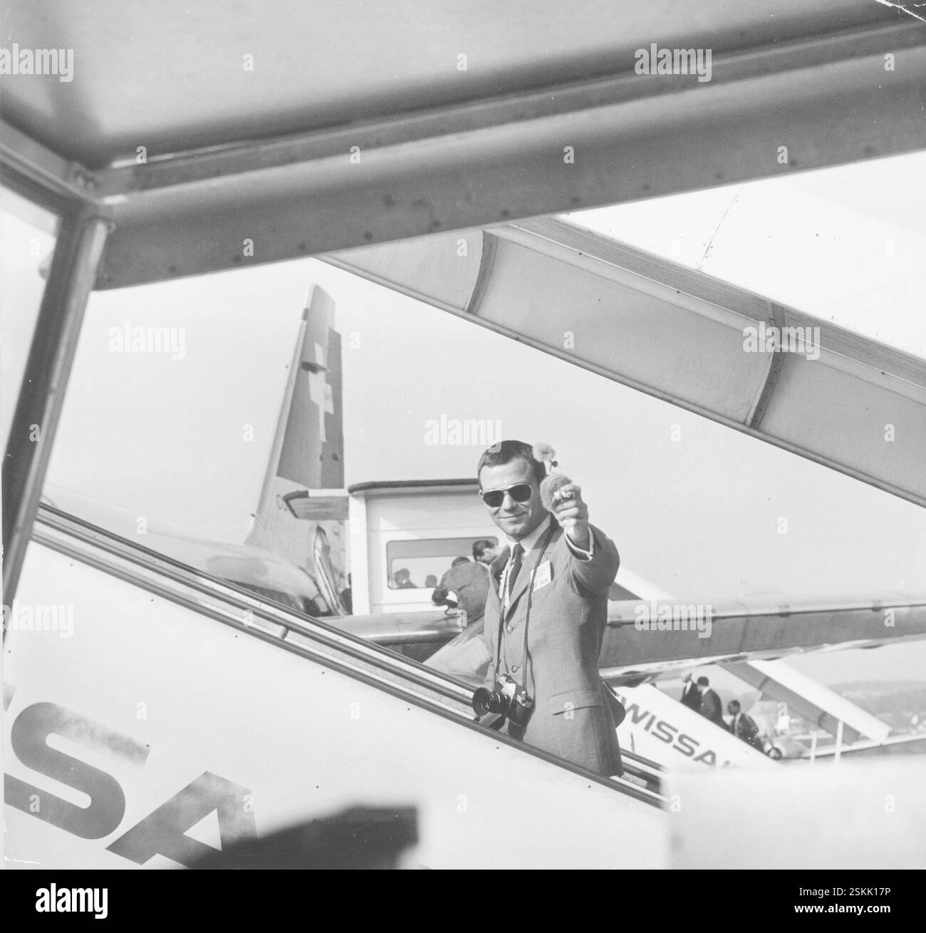 Peter Balsiger, Abflug nach Vietnam 1967#Peter Balsiger departure to ...