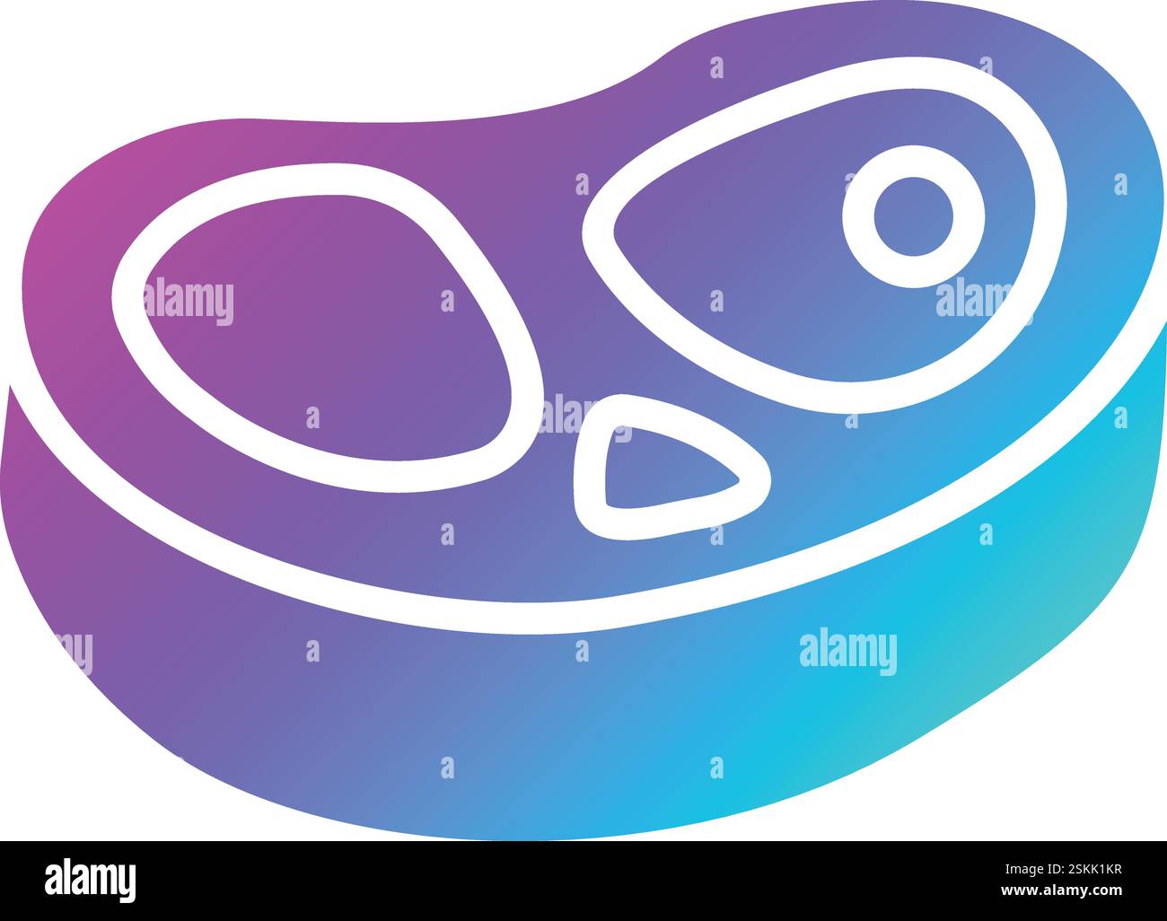 Steak app icon Stock Vector Images - Alamy