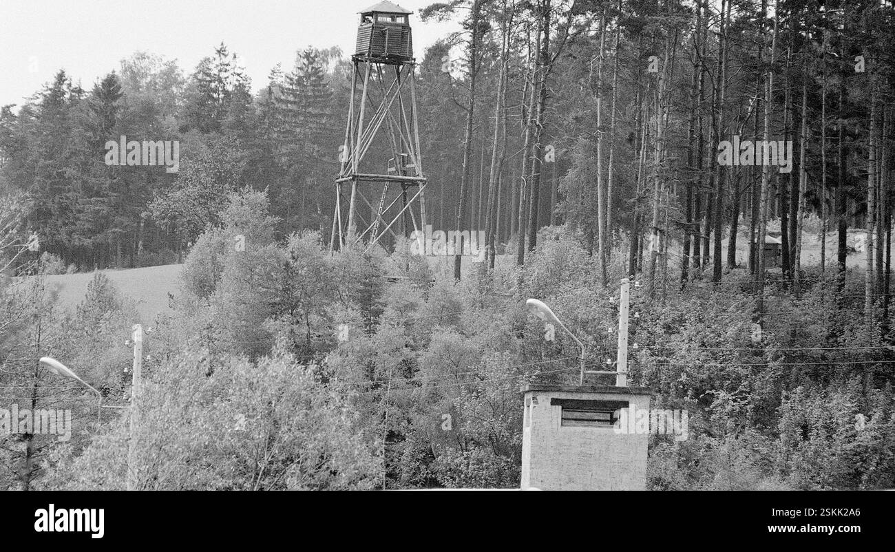 Zonengrenze zur DDR bei Mödlareuth 1968#Zonal border to German ...