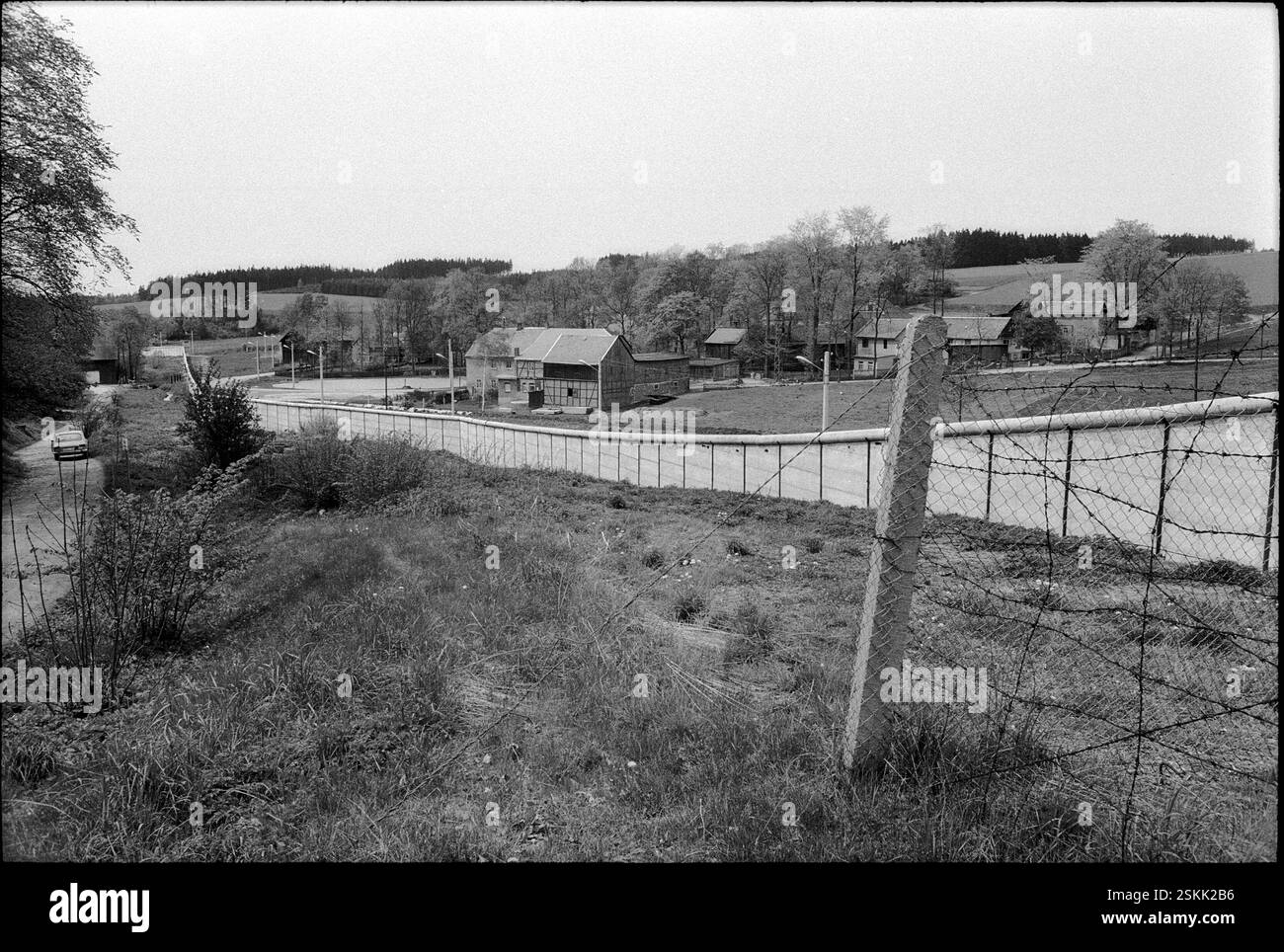 Zonengrenze zur DDR bei Mödlareuth 1968#Zonal border to German ...