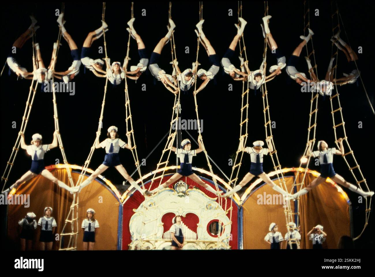 Zirkusnummer, Kinderzirkus Robinson, 1980#Circus Act, Children Circus ...