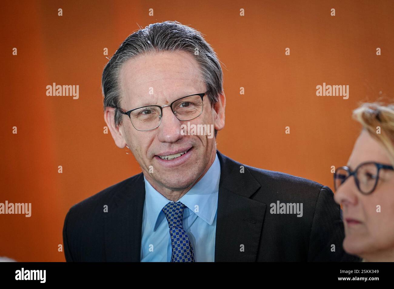 Berlin, Germany. 12th Feb, 2025. Jörg Kukies, Federal Minister of ...