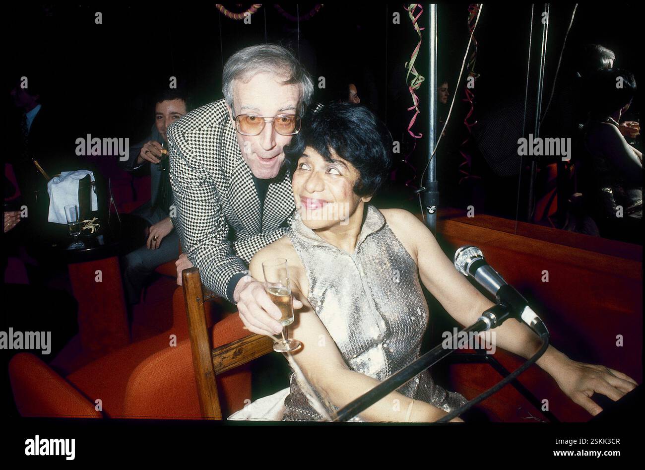 Peter Sellers in Gstaad, Neujahr 1980#Peter Sellers in Gstaad, new year ...