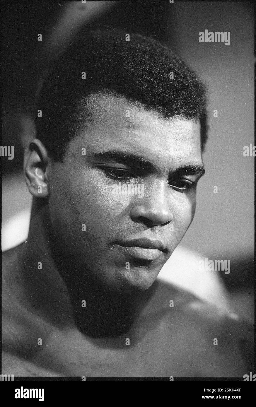 Muhammad Ali vor WM-Kampf gegen Ernie Terrell, Houston 1967#Muhammad ...