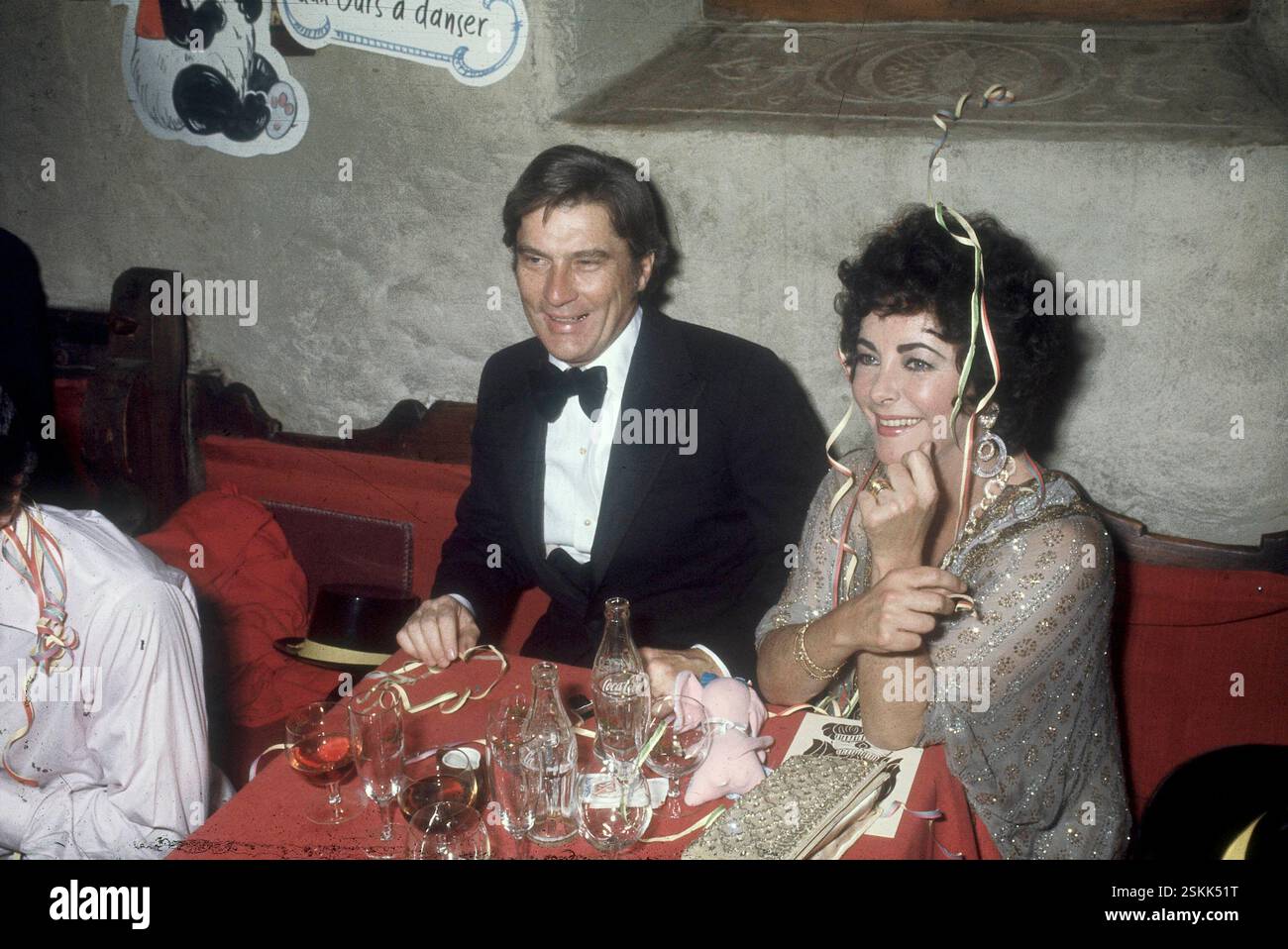 John Warner und Elizabeth Taylor#John Warner and Elizabeth Taylor Stock ...