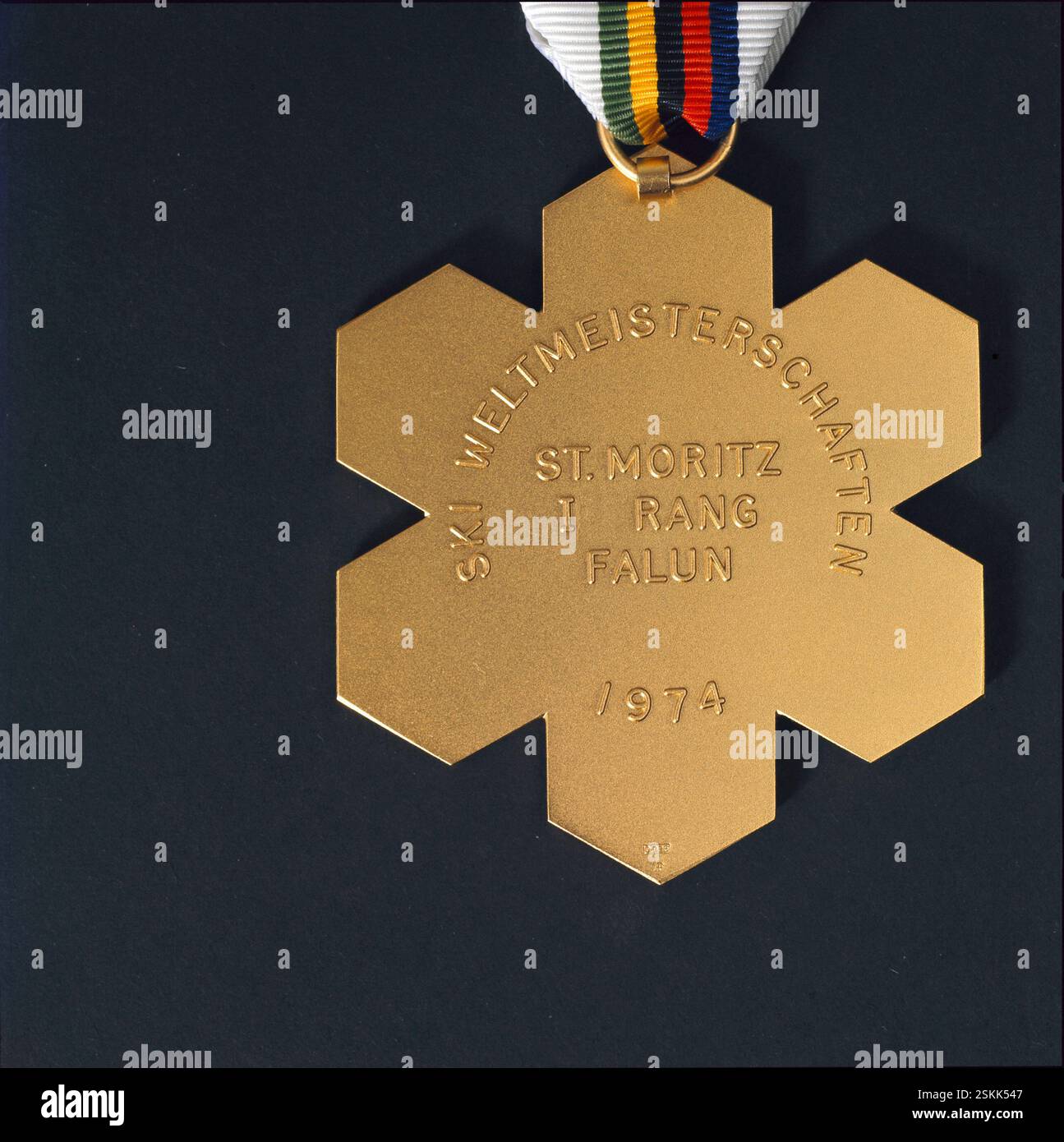 Ski WM St Moritz 1974: die Goldmedaille#Ski World Championship St ...