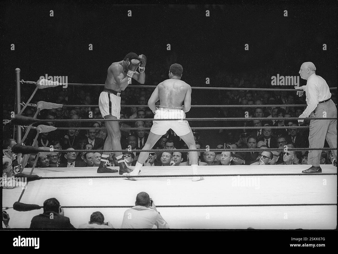 WM-Kampf Muhammad Ali gegen Ernie Terrell, Houston 1967#WC fight ...