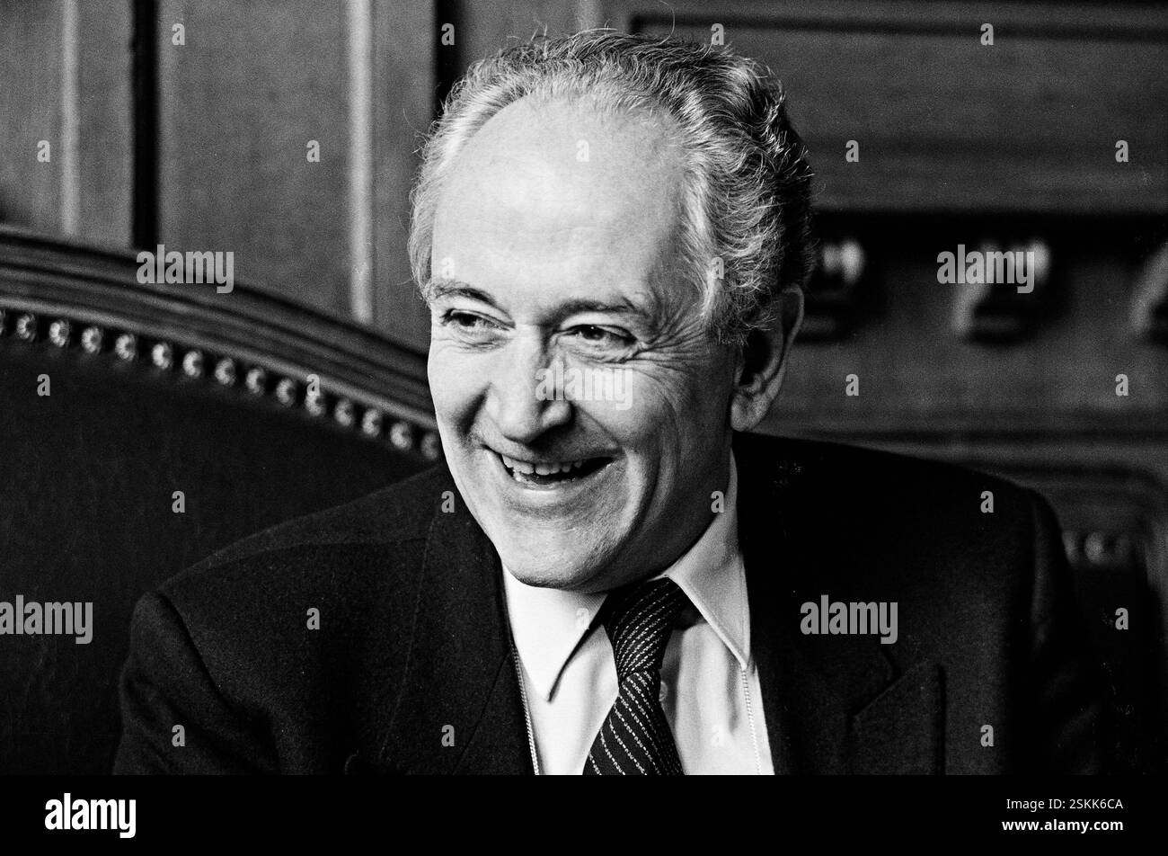 Interview and franco Black and White Stock Photos & Images - Alamy