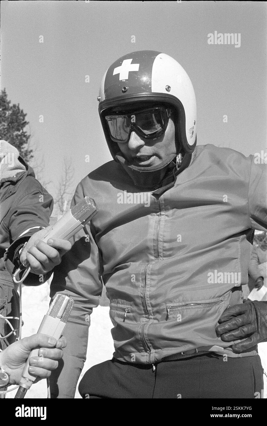 Bob-Weltmeisterschaft in St. Moritz 1970: Scweizer Bob-Fahrer#World Bob ...