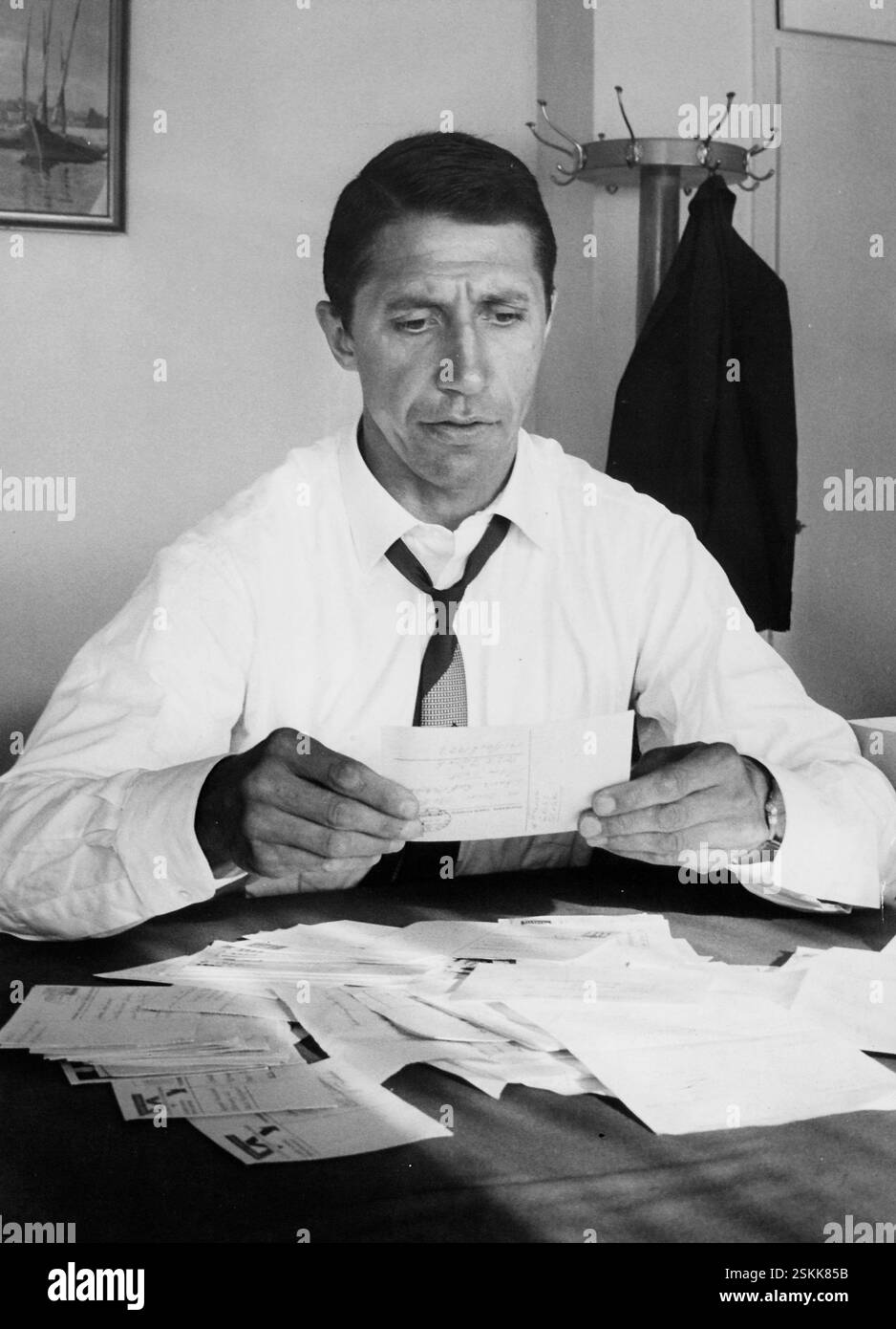 Oskar Plattner, 1966#Oskar Plattner, 1966 Stock Photo - Alamy