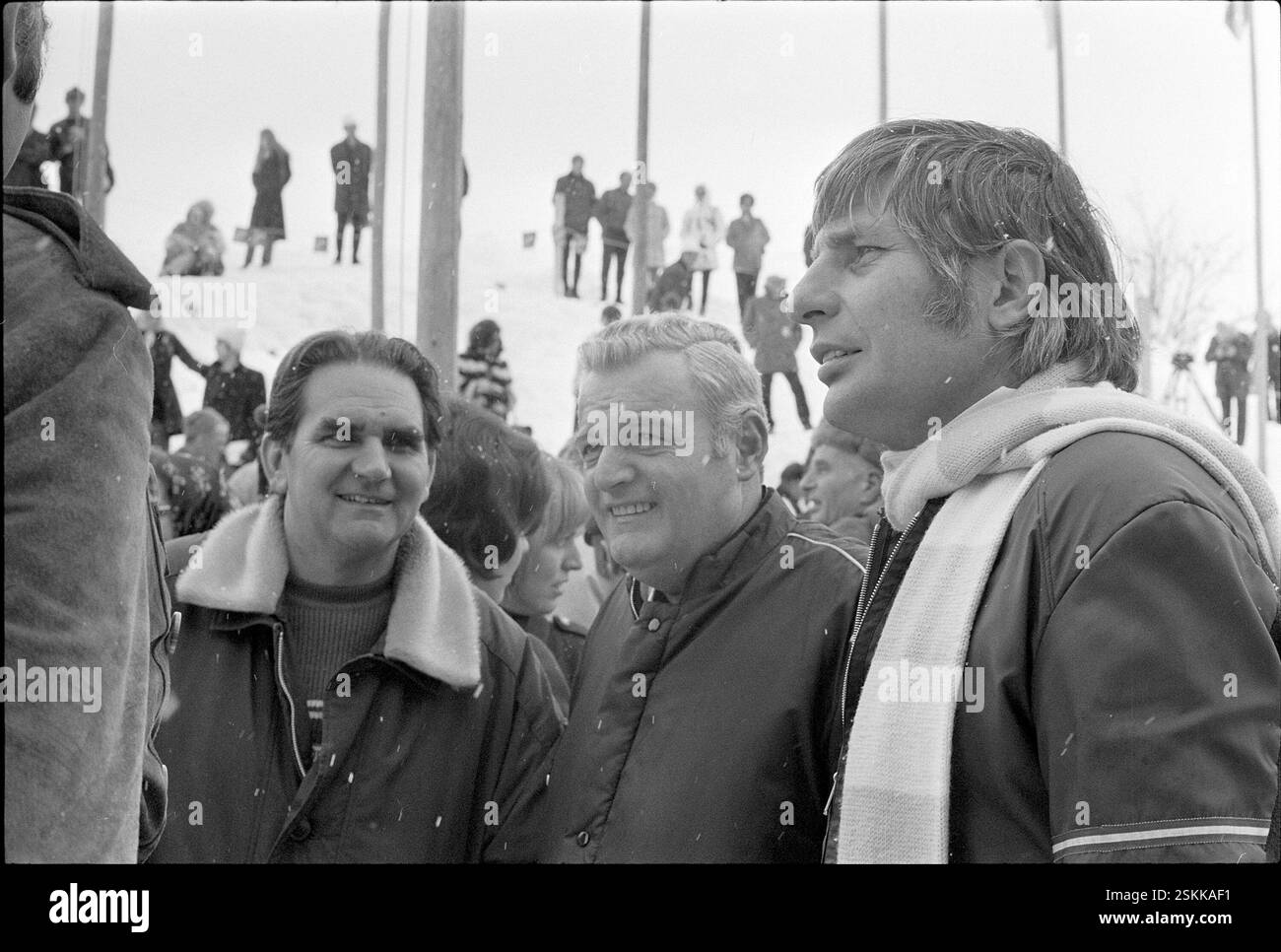 Bob-Weltmeisterschaft in St. Moritz, 1970: Gunter Sachs#World Bob ...