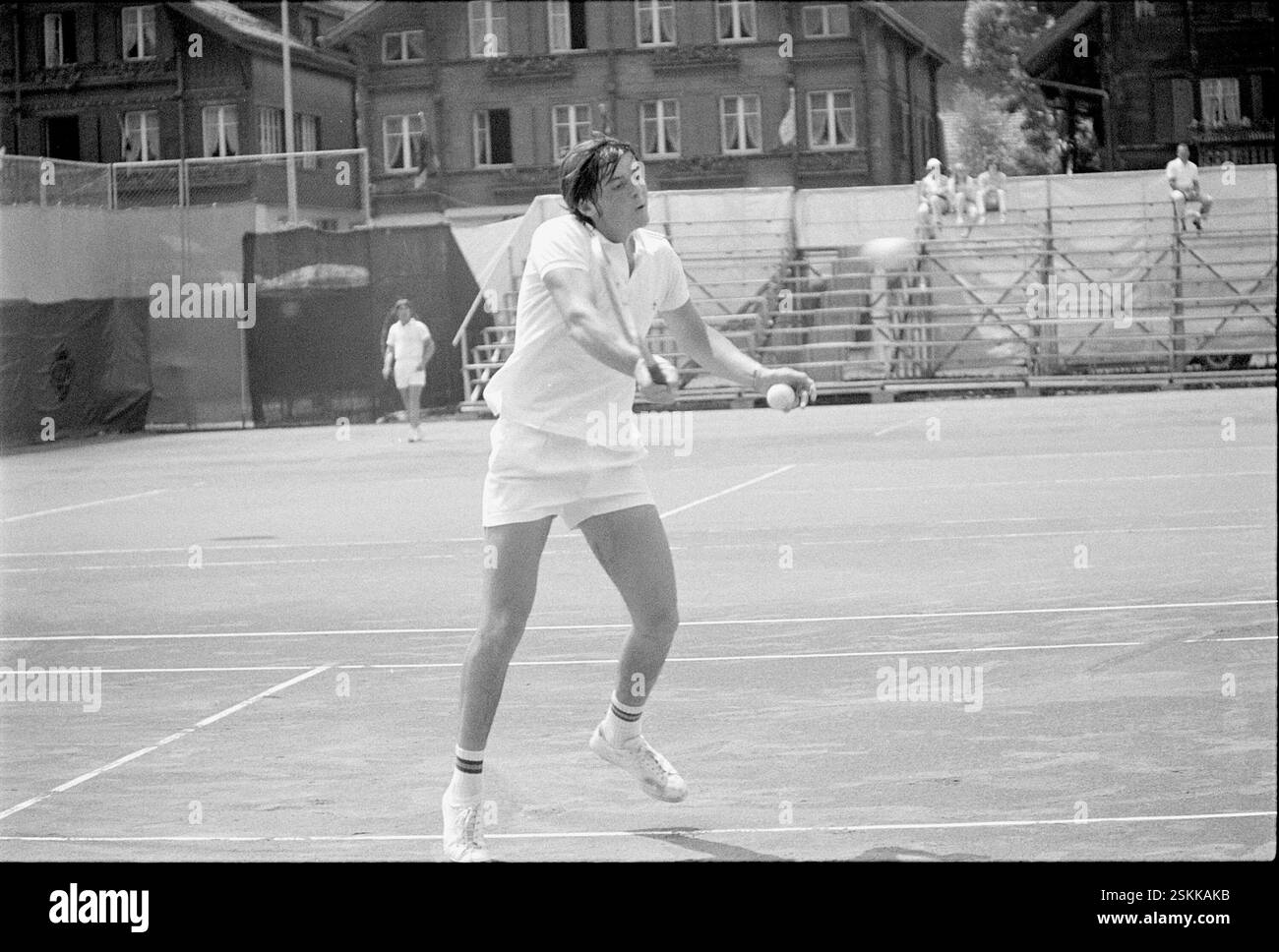 Swiss Open Gstaad 1971: Adriano Panatta#Swiss Open Gstaad 1971: Adriano ...