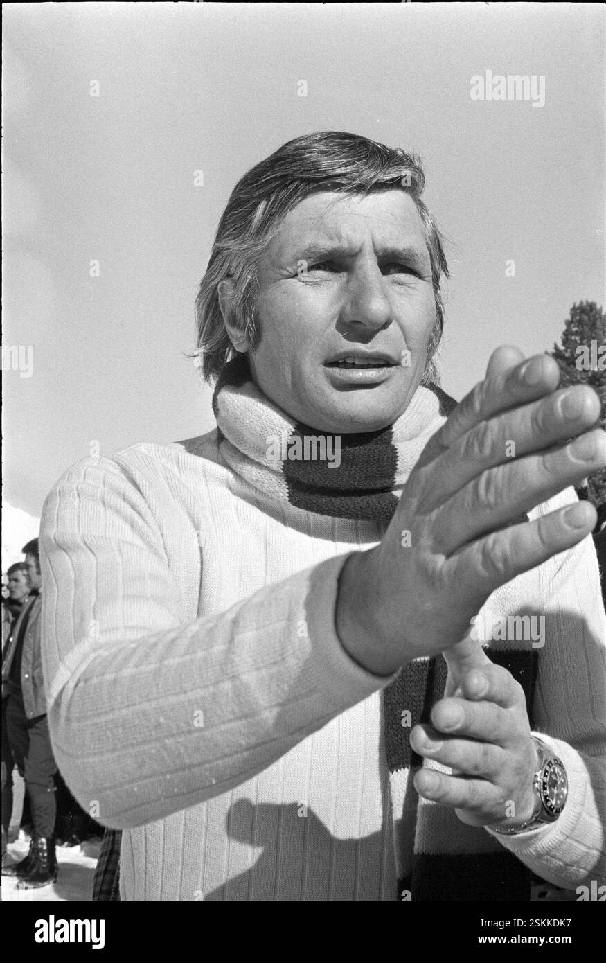 Bob-Weltmeisterschaft in St. Moritz, 1970: Gunter Sachs#World Bob ...